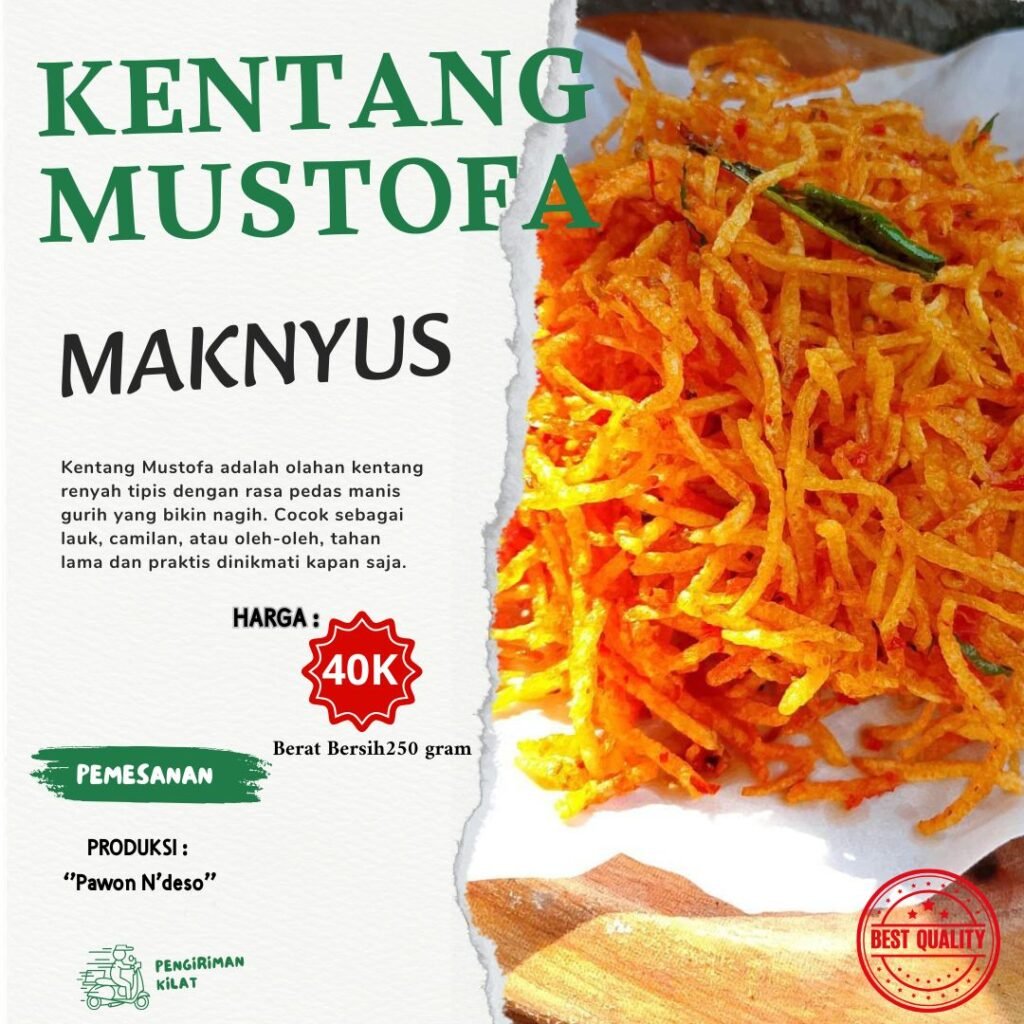 KENTANG MUSTOFA TOPLES BESAR